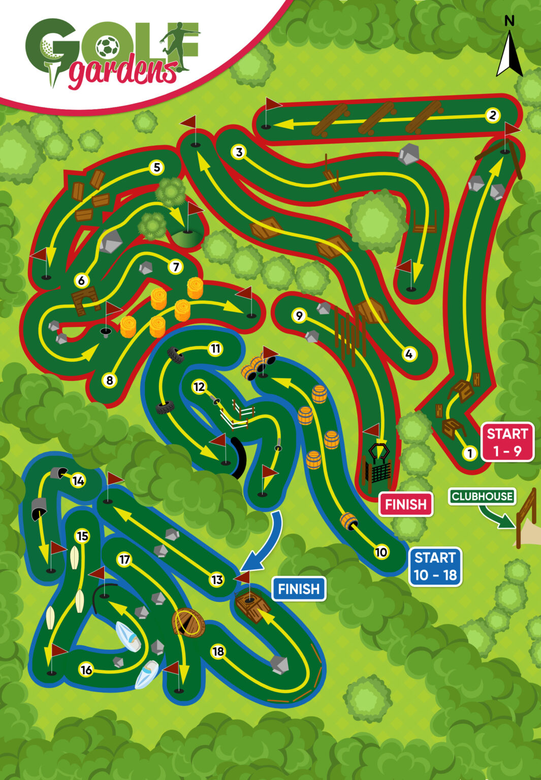 Golf Gardens | Soccer Golf | Supa Golf | Mini Golf